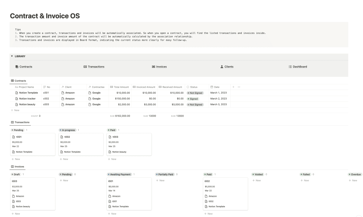 10 Best Notion Invoice Templates to Streamline Your Billing
