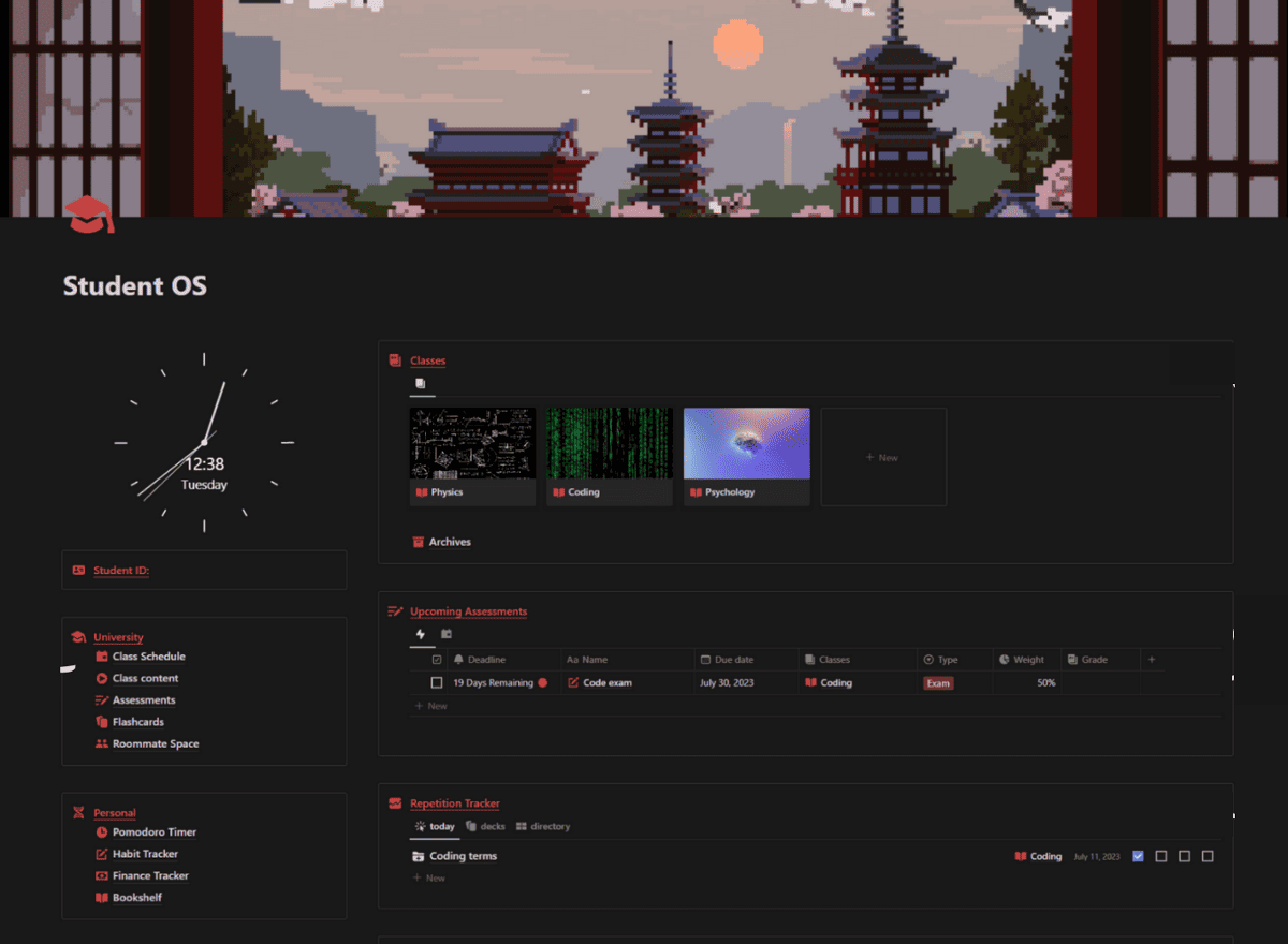 25 Best Notion Templates for Students [School, University]